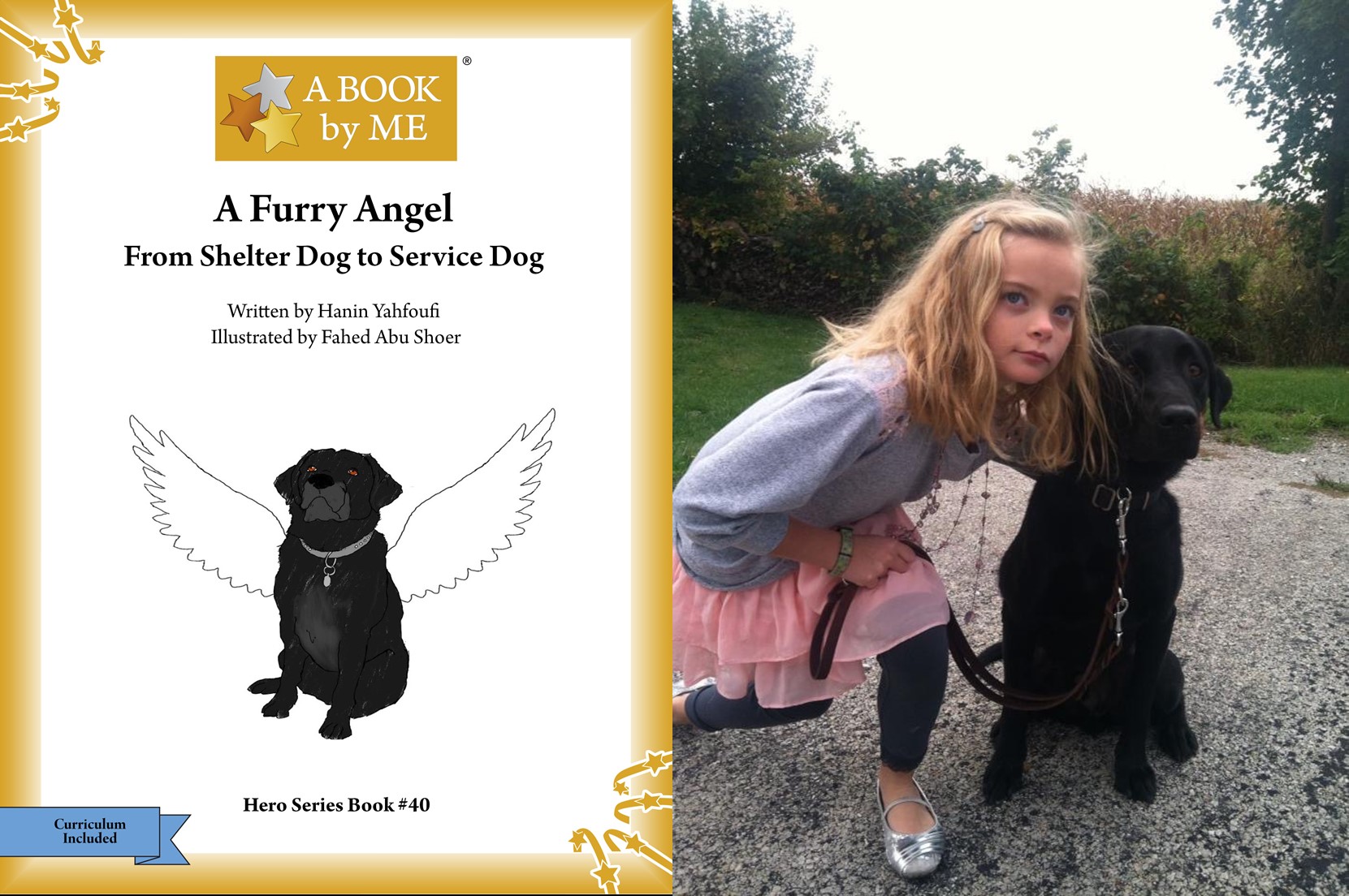A Furry Angel: From Shelter Dog to Service Dog is available on Amazon